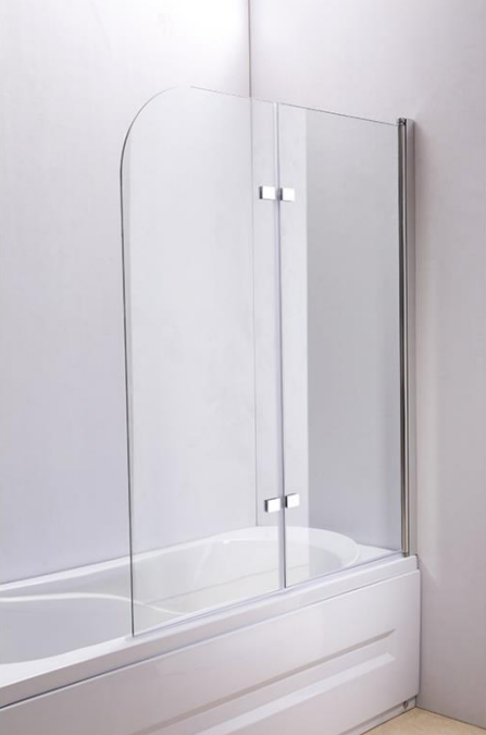 Fixed and Swing Bath Screen - 1000mm - Bella Vista